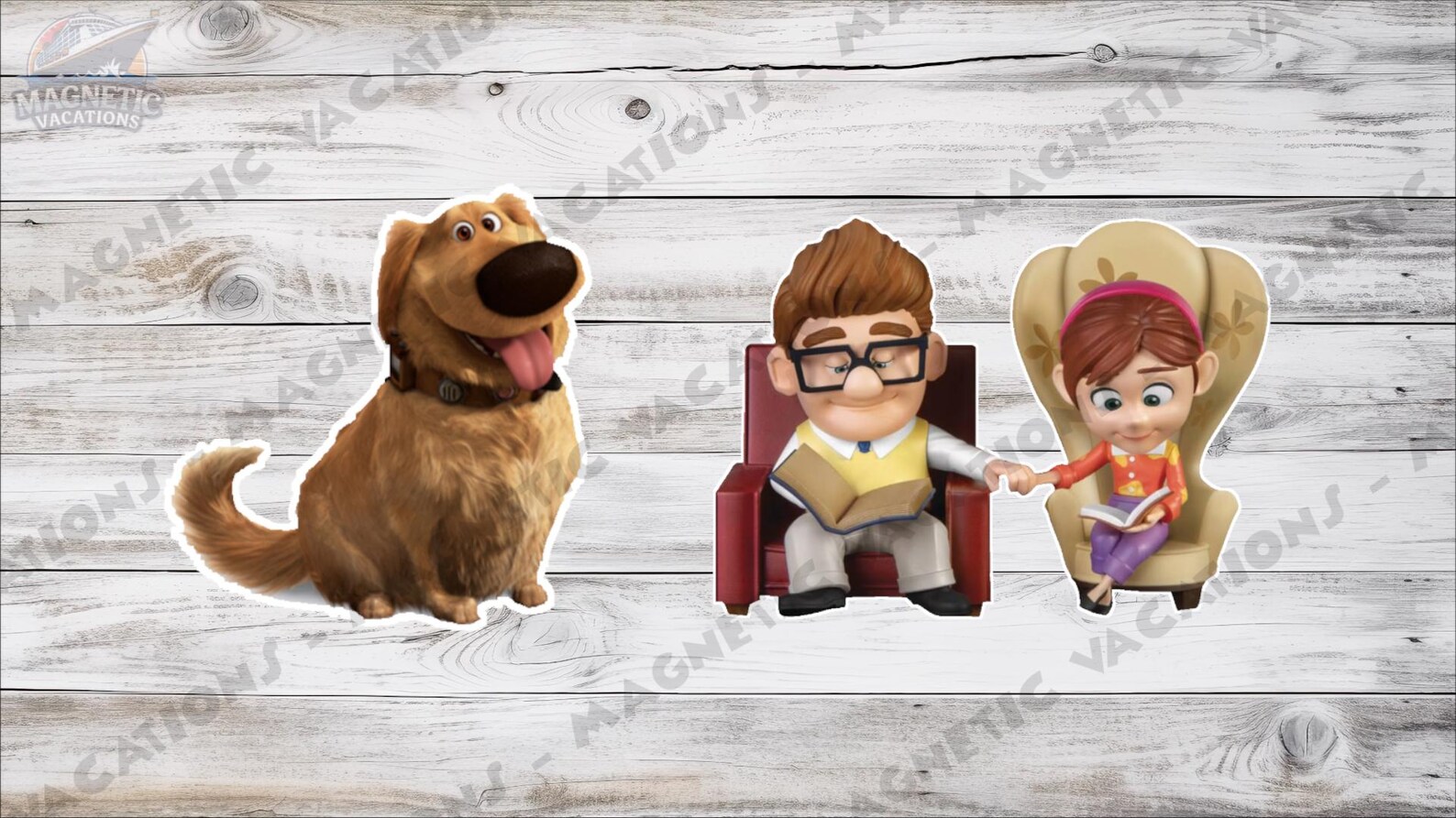 UP! Disney Movies - Carl / Ellie / Doug / Kevin / Russell / Grape Soda ...