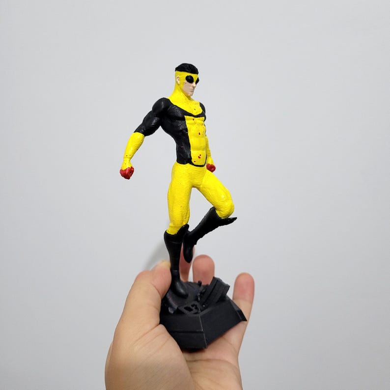 Hand-painted Mark Grayson Figurine: Invincible Comic Book Collectible ...