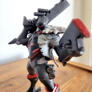 Hand-painted Project Jhin Figure: Lol Fan Art Figurine (18cm) - Etsy