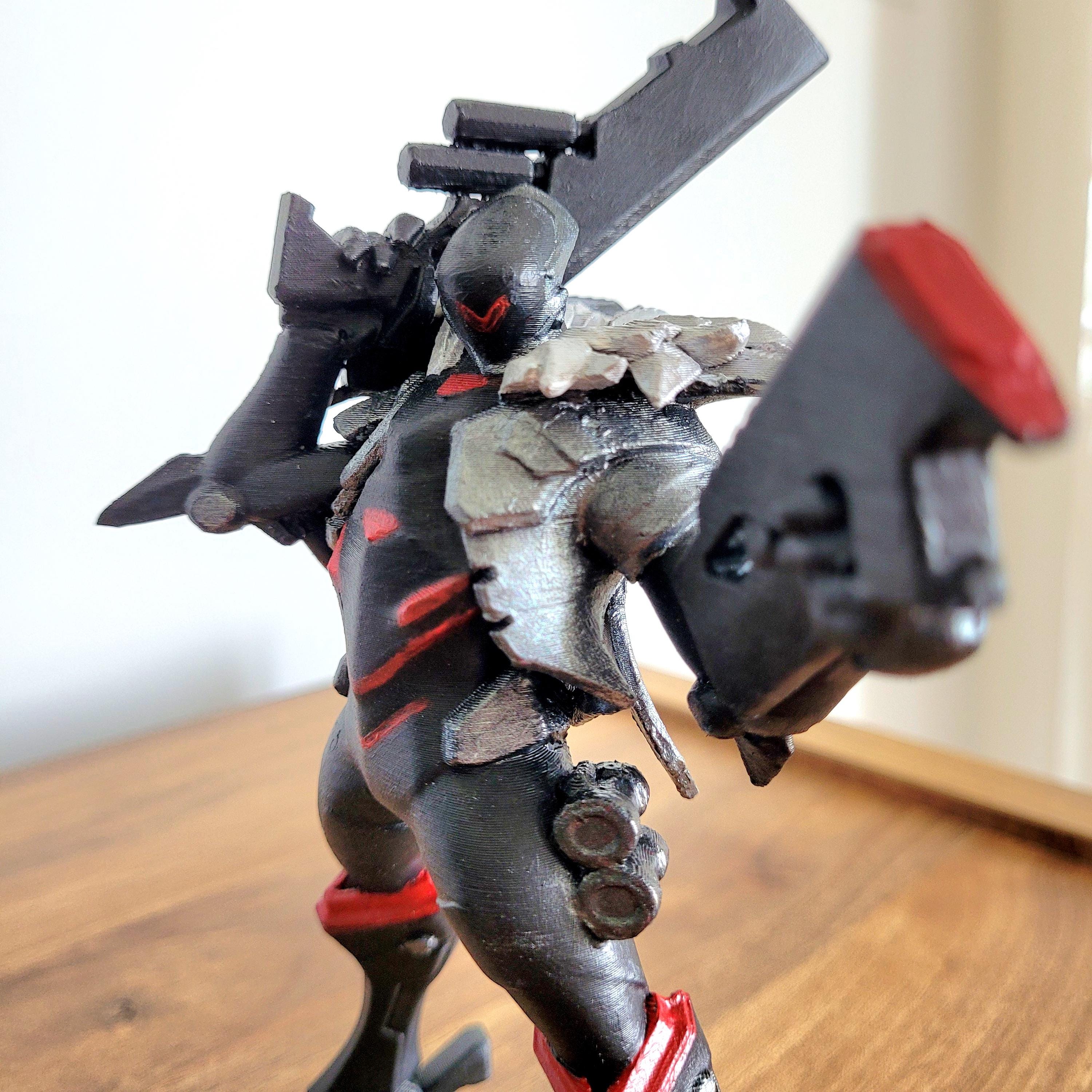 Hand-painted Project Jhin Figure: Lol Fan Art Figurine (18cm) - Etsy