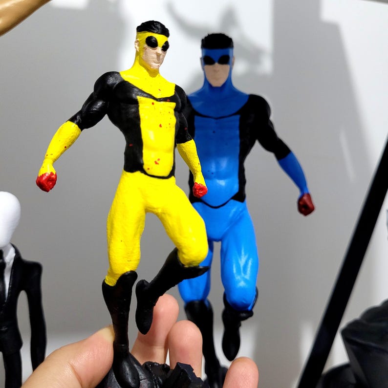 Hand-painted Mark Grayson Figurine: Invincible Comic Book Collectible ...