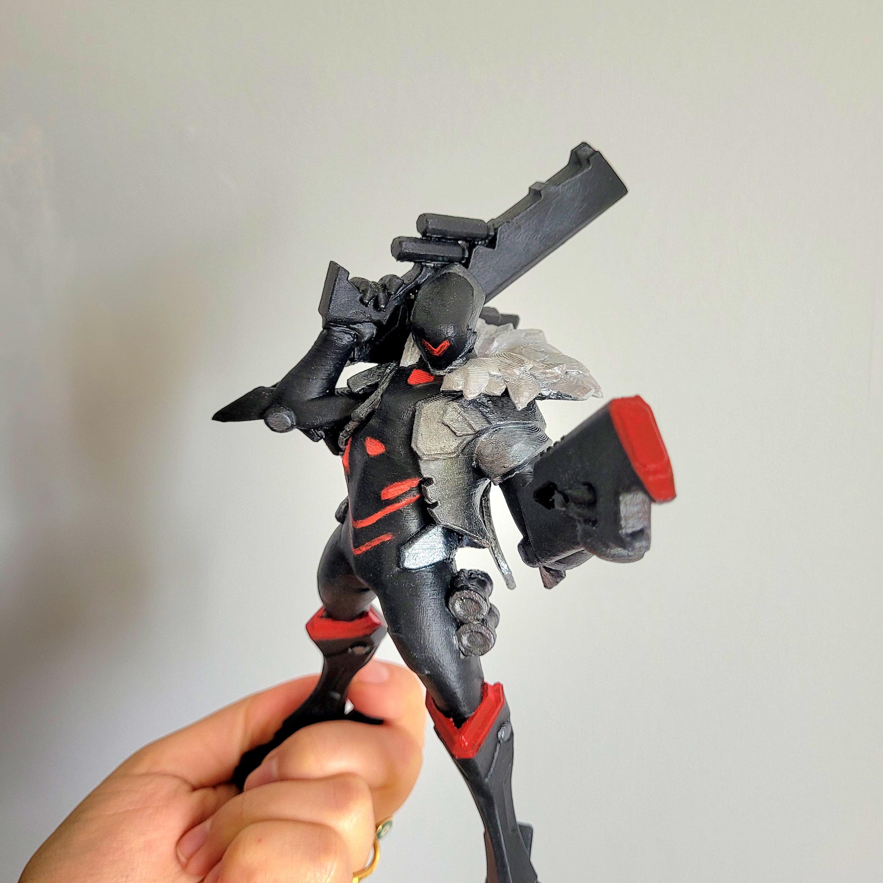 Hand-painted Project Jhin Figure: Lol Fan Art Figurine (18cm) - Etsy