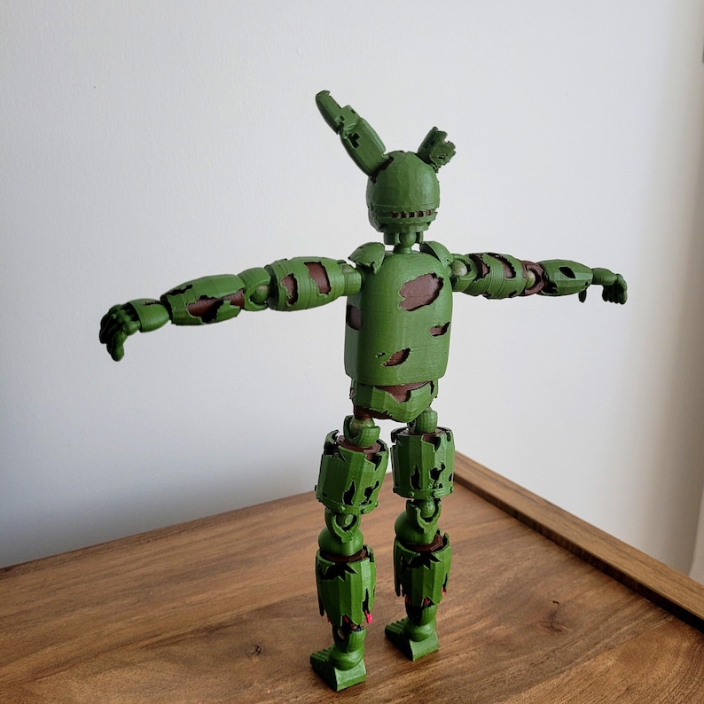 Springtrap Figure, Five Nights at Freddy's Springtrap Figurine, FNAF ...