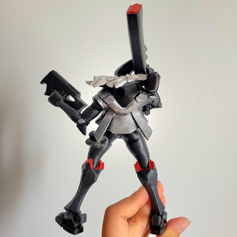Hand-painted Project Jhin Figure: Lol Fan Art Figurine (18cm) - Etsy