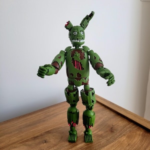 Springtrap Figure, Five Nights at Freddy's Springtrap Figurine, FNAF ...