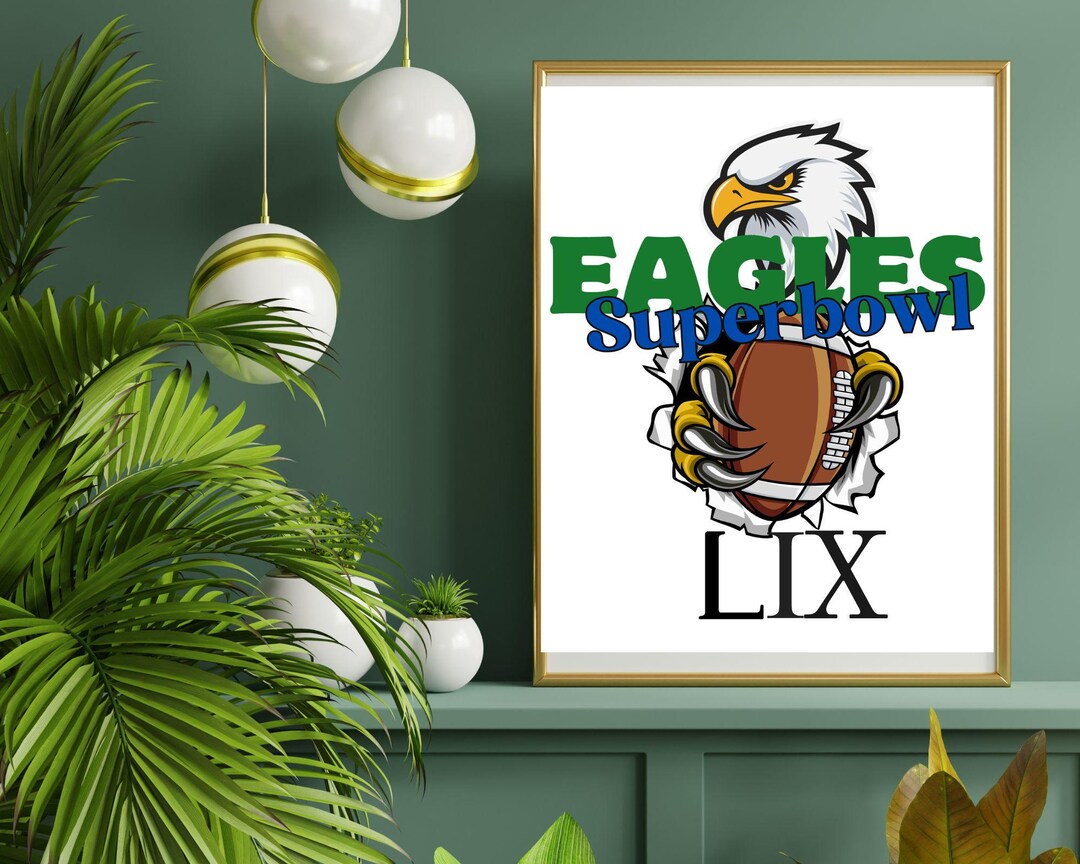 Super Bowl Eagles Win 2025 PNG Digital Download | Philadelphia Eagles ...