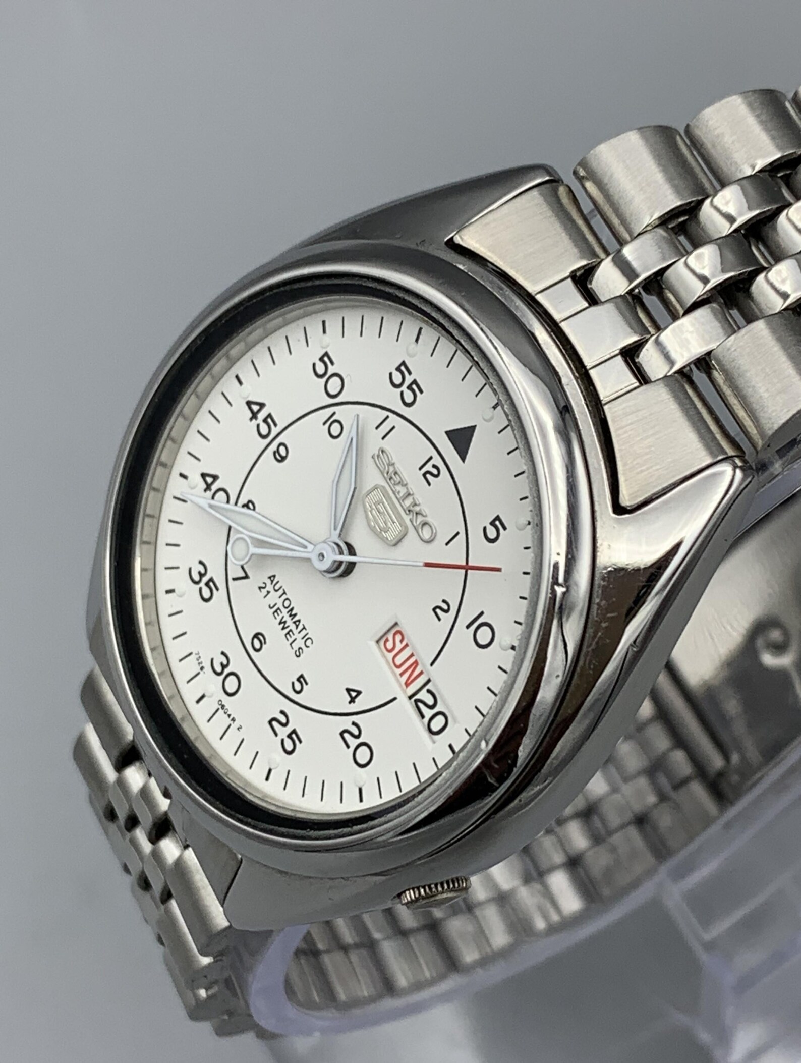 Seiko 5 Military Dial, 7s26 Automatic Japan Made Watch Rare Vintage ...