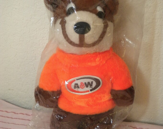 Vintage A & W the Great Root Bear Stuffed Collectible Toy A and W ...