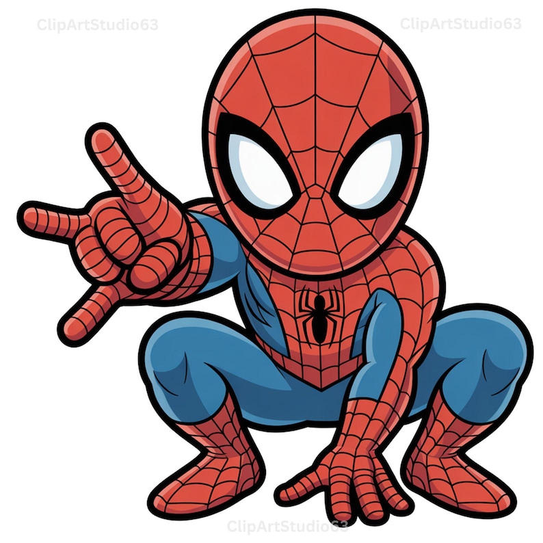 5 Spiderman PNG / Paquete de Spiderman PNG / Diseños de sublimación de ...