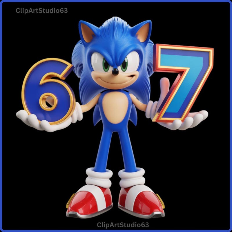 Sonic Stickers - Etsy