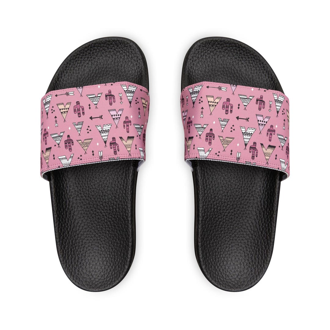 Native American Slide Style Sandals "jine Time" - Etsy