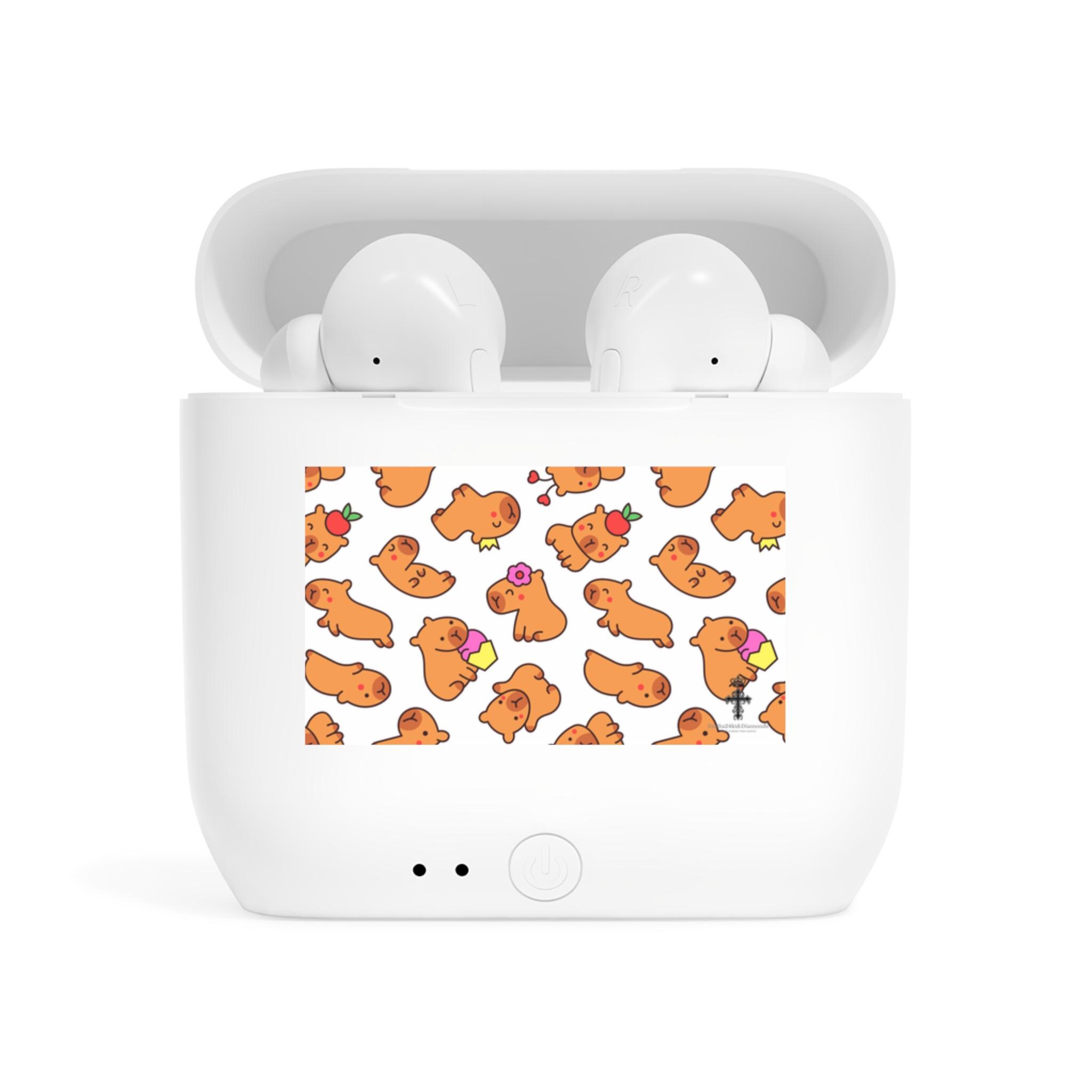 Capybara Wireless Earbuds, Animal Earphones, Cute Tech Accessories ...