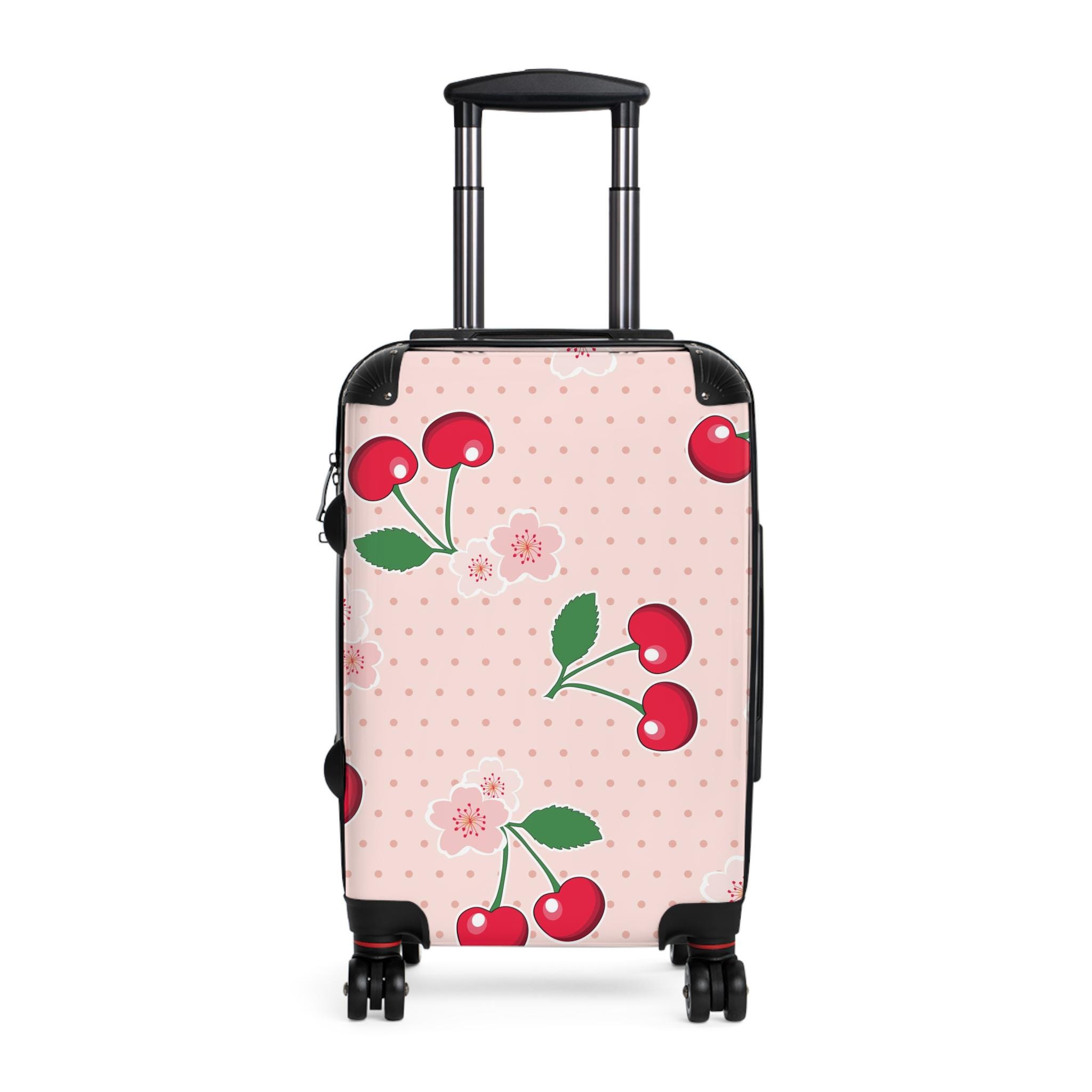 Cherry Blossom Suitcase, Cute Luggage for Travel Lovers, Perfect for ...