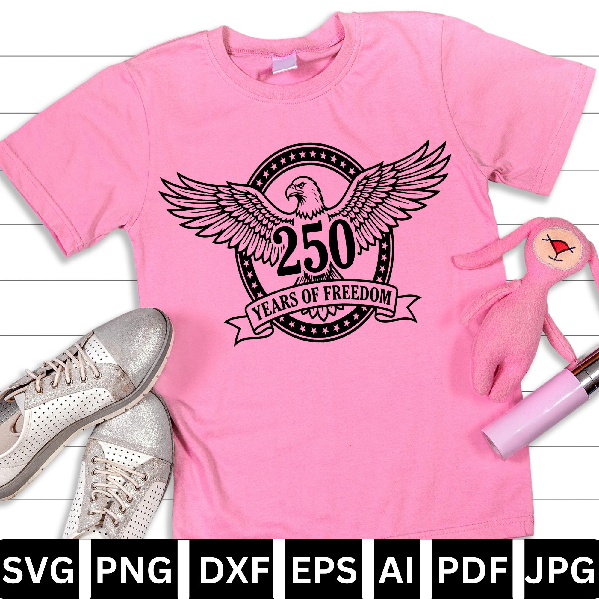 USA 250th Anniversary SVG, 1776 2026 Eagle Badge SVG, 250 Years of ...
