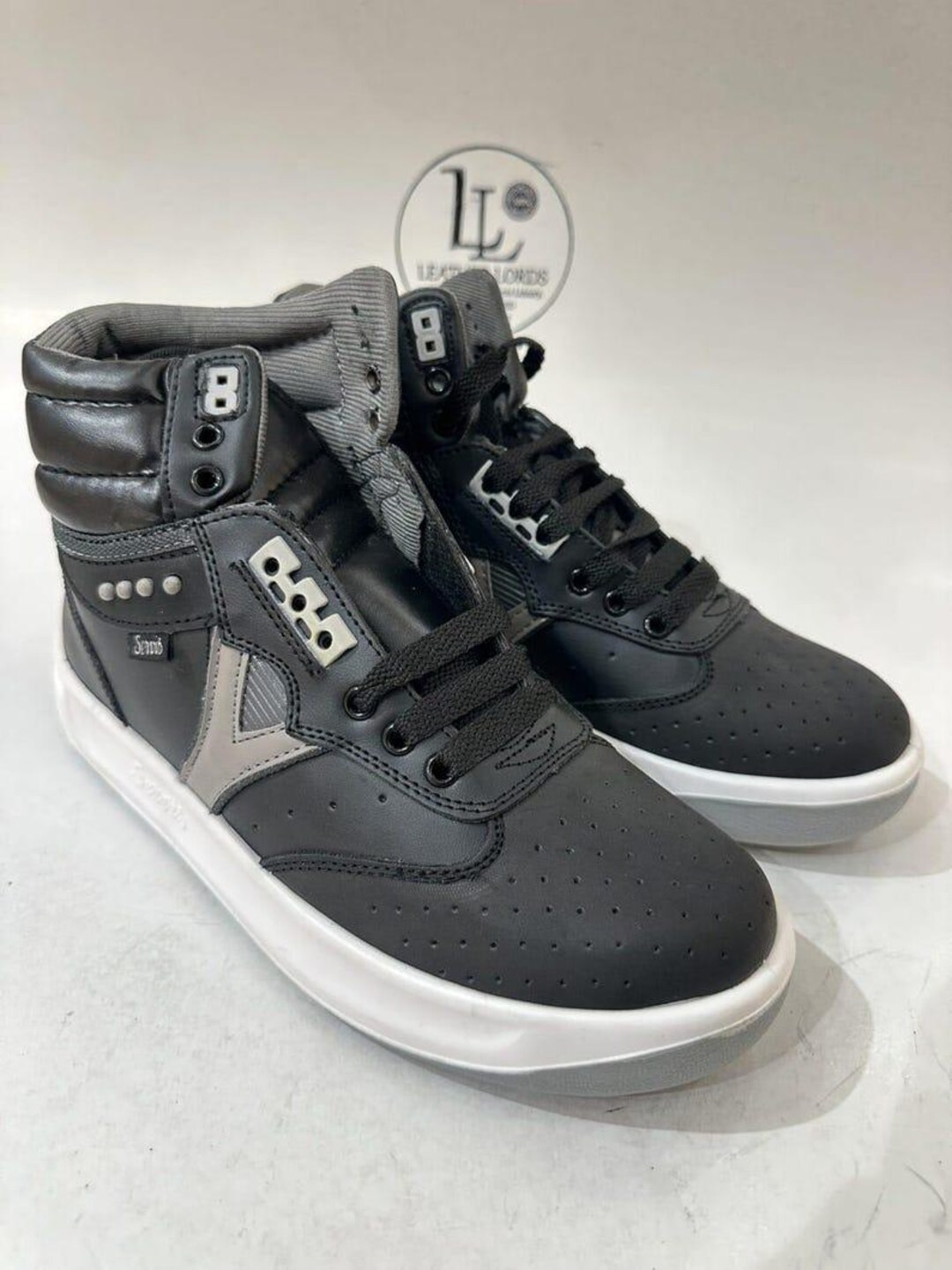 Servis Cheetah High Top Blacktrainers – Men’s Military Athletic Boots ...