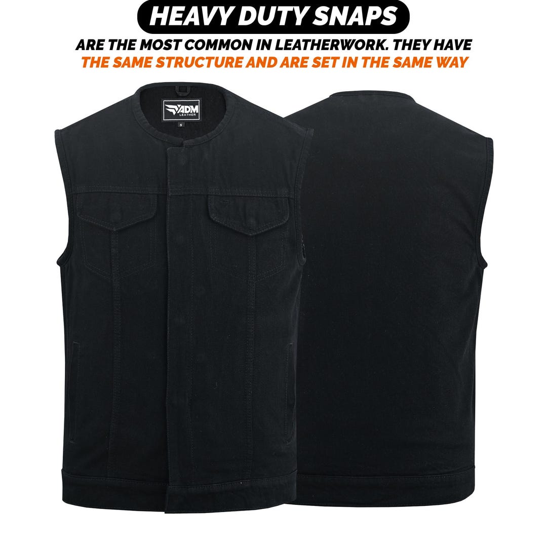 Denim Vest Men Ripped Jean Raw Edge Cut Punk Rock Streetwear Sleeveless ...