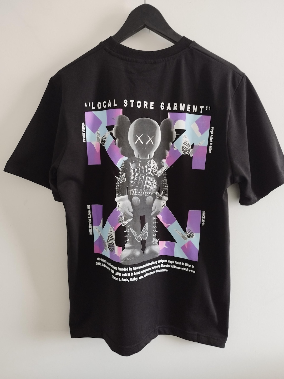 High Quality off White X Kaws Logo T Shirt ( New Season) - Etsy