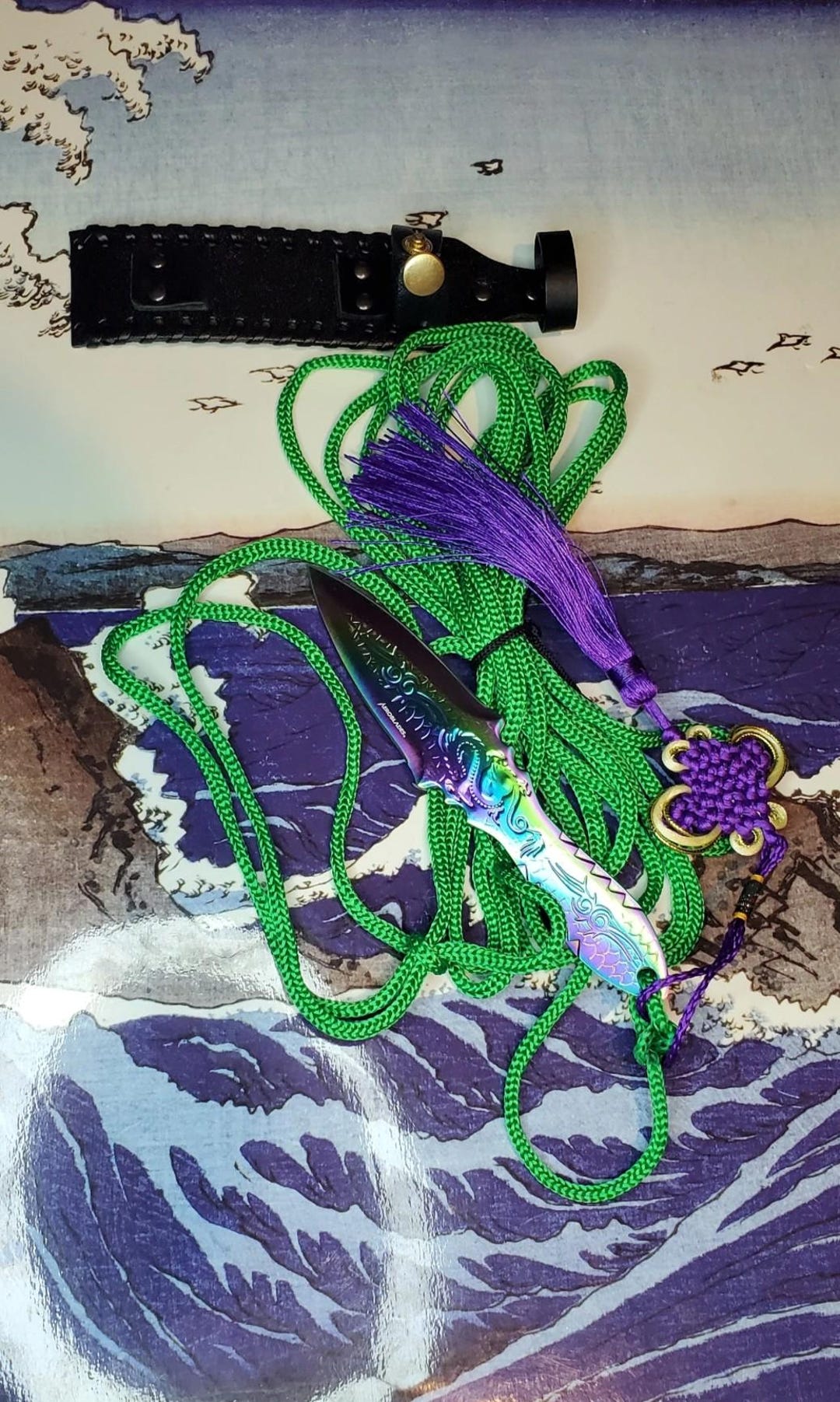 Pro Rope Dart, Fancy Sheng Baio. Large Color Changing Cast Steel Dragon ...