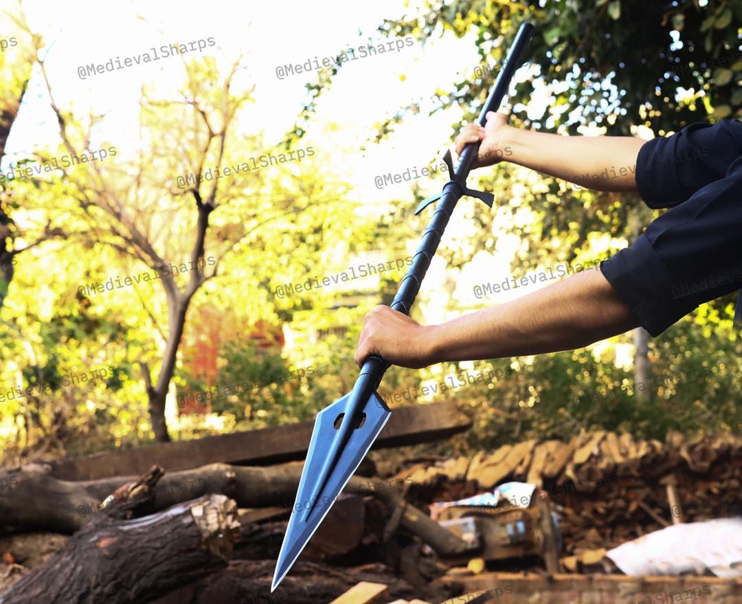 Dragonslayer Spear Kit: High Carbon Steel, Viking Medieval Battle Spear - Etsy