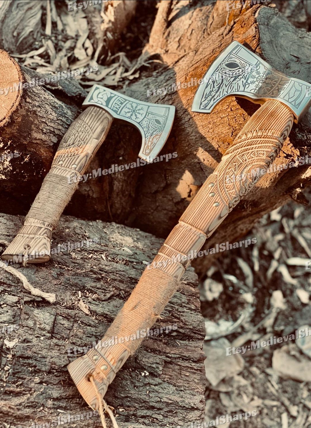 Odin Axe — Ragnar Axe, Vegvisir Axe, Viking Axe, Scandinavian Axe ...