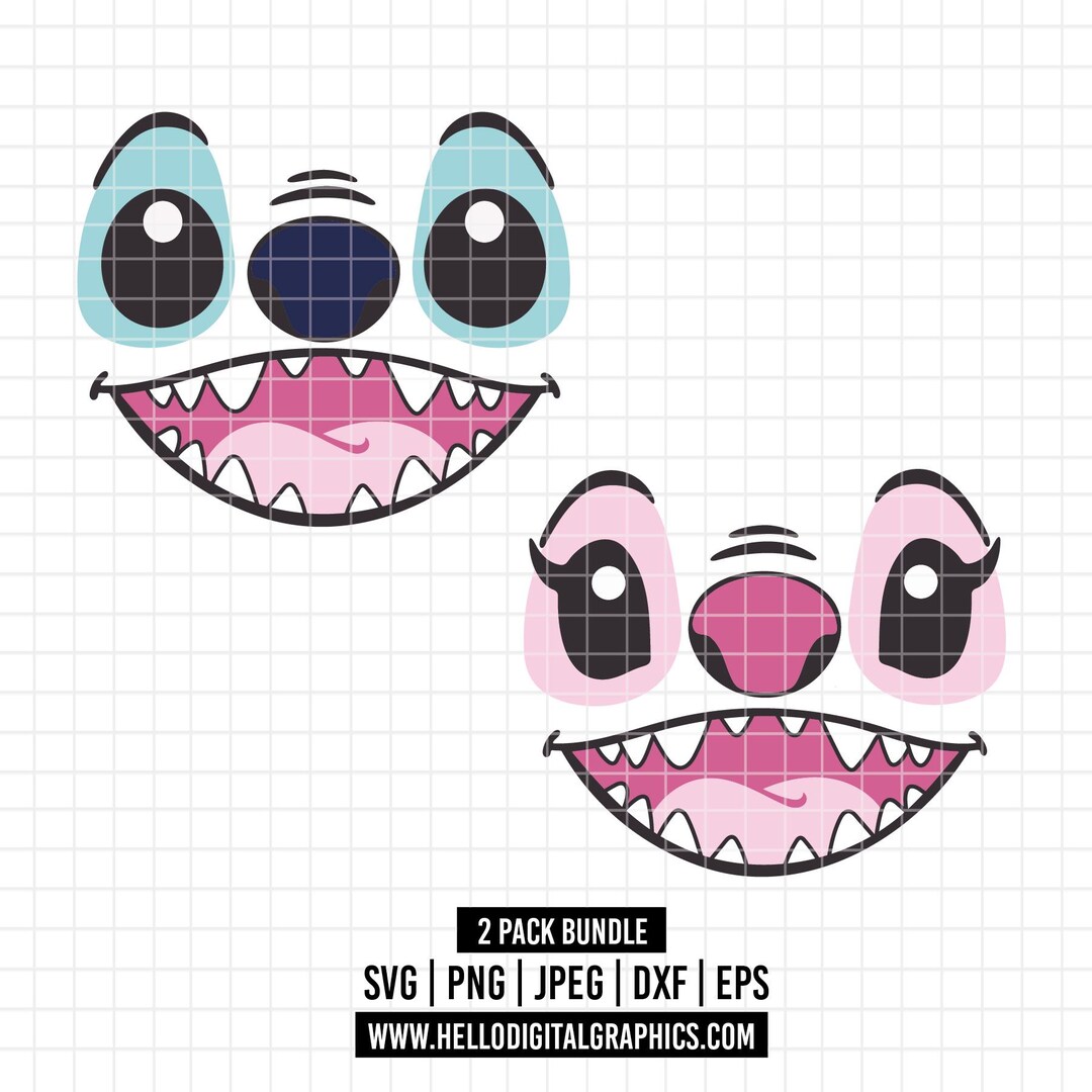 2314 - Lilo and Stitch Pack SVG, EPS, PNG- the Adventures of Lilo and ...
