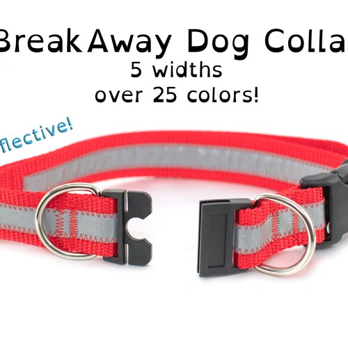 Solid Color BREAKAWAY Safety Dog Goat Pig Sheep Collar Many - Etsy