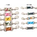 Harness to Collar Safety Clip, 3 Widths, 25 Colors, Safeties, Backup ...