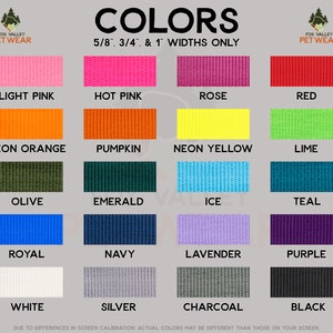 Harness to Collar Safety Clip, 3 Widths, 25+ Colors, Safeties, Backup ...