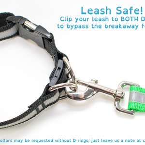 Solid Color BREAKAWAY Safety Dog Goat Pig Sheep Collar | Personalized ...