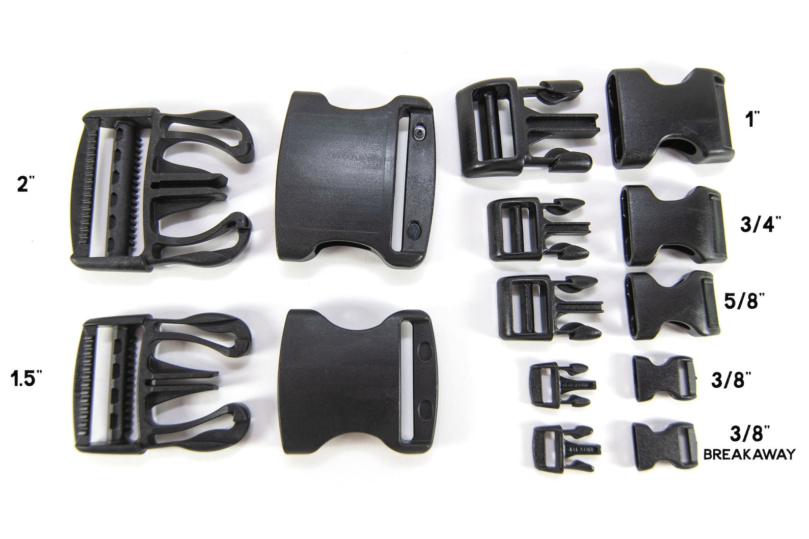 Dog Collar Hardware - Martingale Hardware - D Rings - Buckles - Slides ...