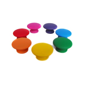 Solid Color Knob - ANY Color Children's Custom Hand Painted Drawer ...