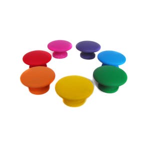 Solid Color Knob - ANY Color Children's Custom Hand Painted Drawer ...