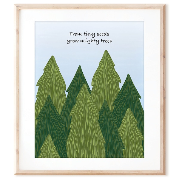 Grow Mighty Trees - Etsy