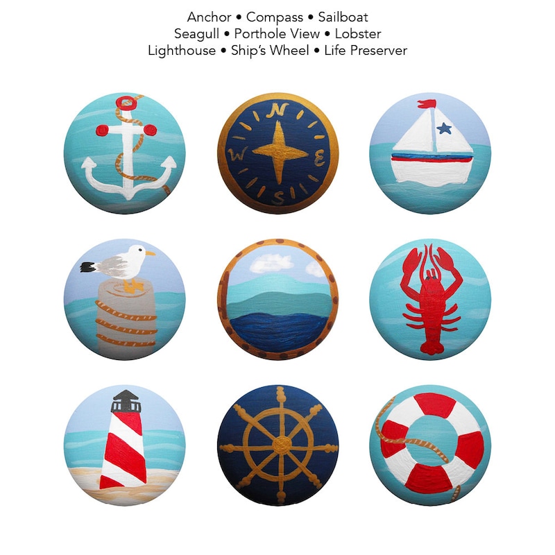 Nautical Knob - Etsy