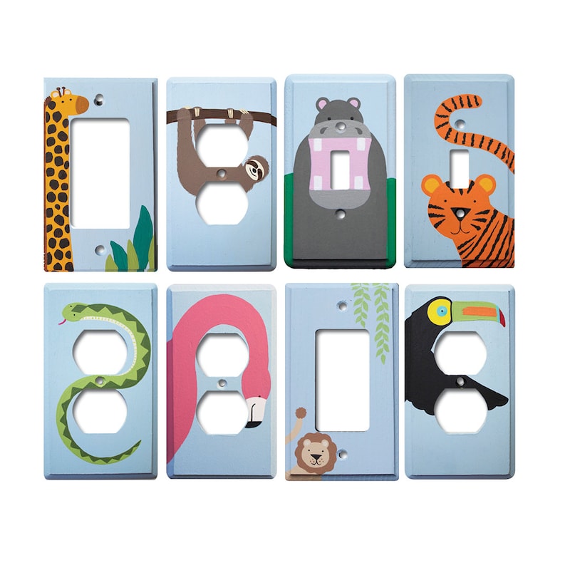 Woodland Light Switch Cover - Etsy