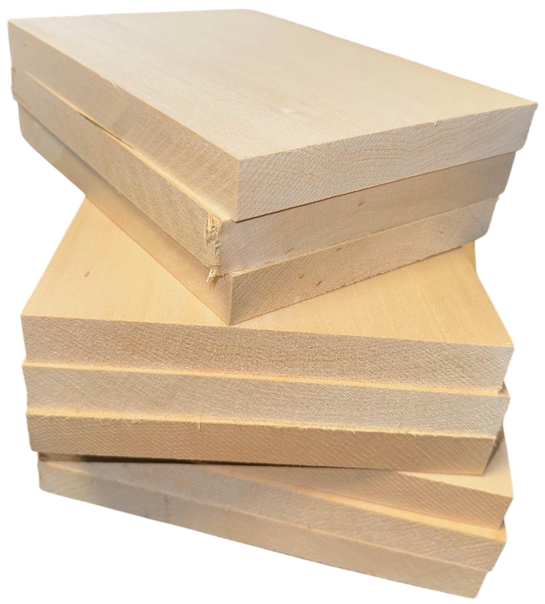 Linden Wood Plate – Premium Carving Wood for Sculpture, Carving ...