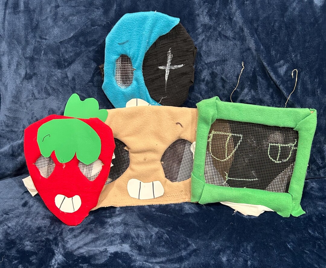 Dandy's World Masks / Cosplay - Etsy Australia