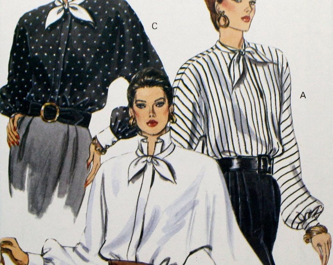Vogue Sewing Pattern 7840, Misses' Loose-fitting Blouse, Uncut/ff ...