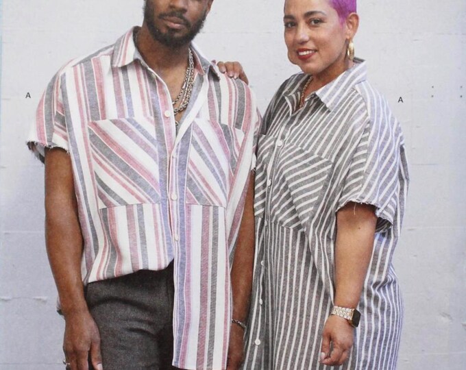 Simplicity Sewing Pattern 9554, Unisex Shirt in Two Lengths, Uncut/ff ...