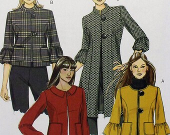 Mccall's Sewing Pattern 6709, Misses' Semi-fitted Jackets Sewing ...