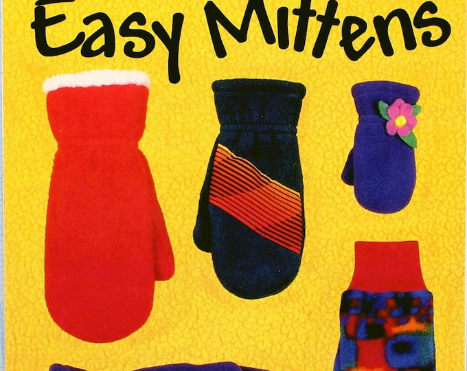 Timber Lane Press 603, Infant to Adult Easy Mittens Sewing Pattern ...