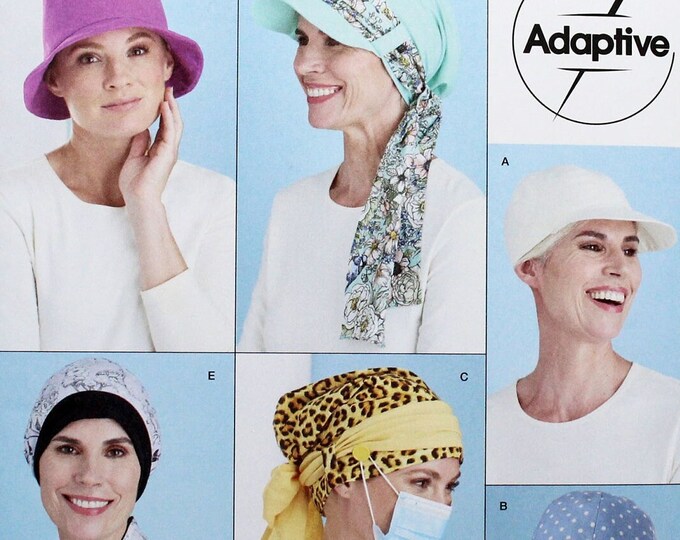 Simplicity Sewing Pattern R11307, Chemo Lined Hats Sewing Pattern ...