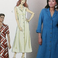 New Look 6133 Shirt Dress Pattern: Misses' Size 10-22 - Etsy