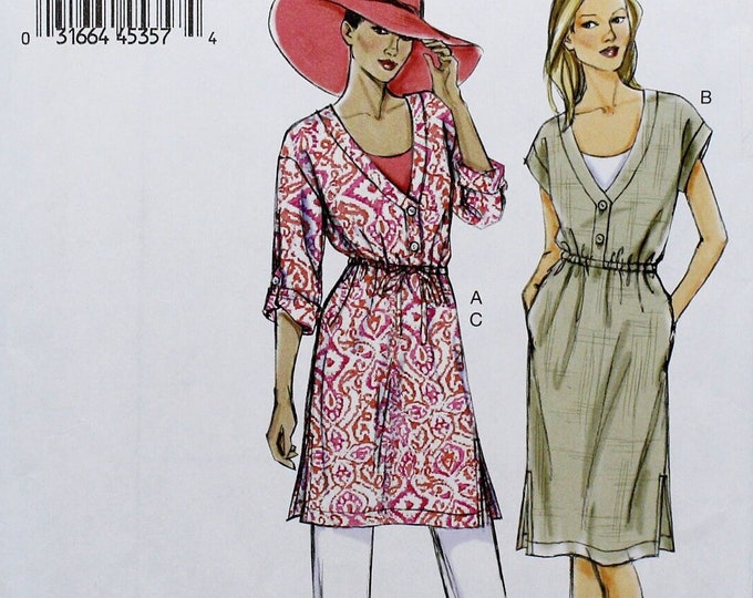 Vogue Sewing Pattern 8985, Misses' Pullover Tunic, Dress and Pants ...