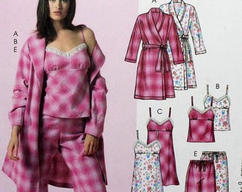 Simplicity Sewing Pattern 9505, Misses' Sleepwear, Uncut/ff, Misses' Size XS S M, Misses ...