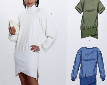 New Look Sewing Pattern 6682, Misses' Dress With Neckline Options ...