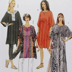 Butterick Sewing Pattern 5361, Misses' Easy Tunic, Dress, Caftan and ...