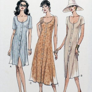 Vogue Sewing Pattern 9422, Misses'/miss Petite Fitted and Slightly Tapered Dress, Uncut/ff ...