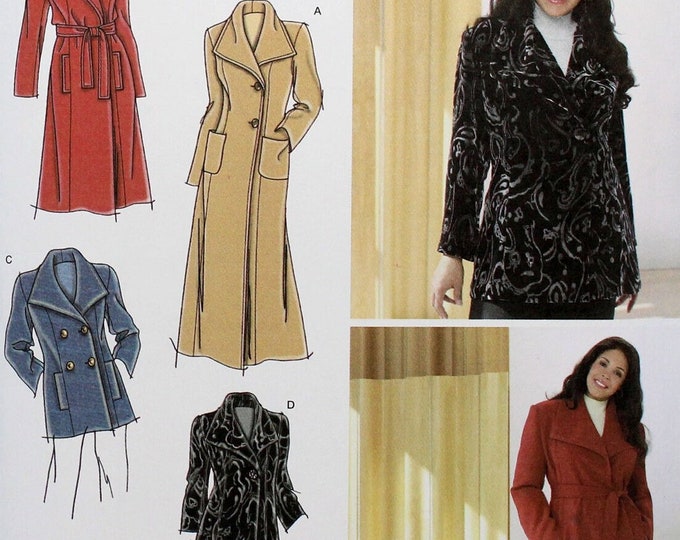 Simplicity Sewing Pattern 3672, Women's Coat or Jacket, Misses' Size ...