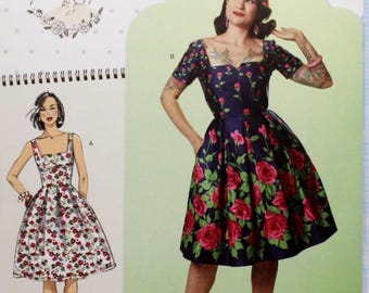 Simplicity Sewing Pattern 3048, Misses' Jumper With Drop Waistline ...